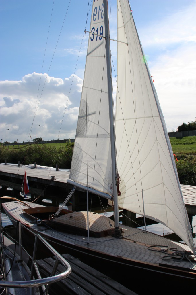 Nieuwe jachtzeilen Draak (Langste Open Zeilboot, 8,95m) - Doorn Zeilmakerij